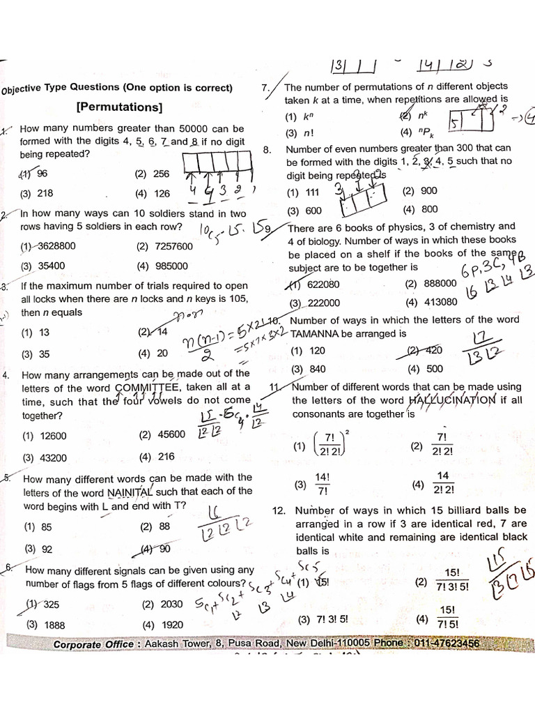 IOQM Practice Sheet | PDF