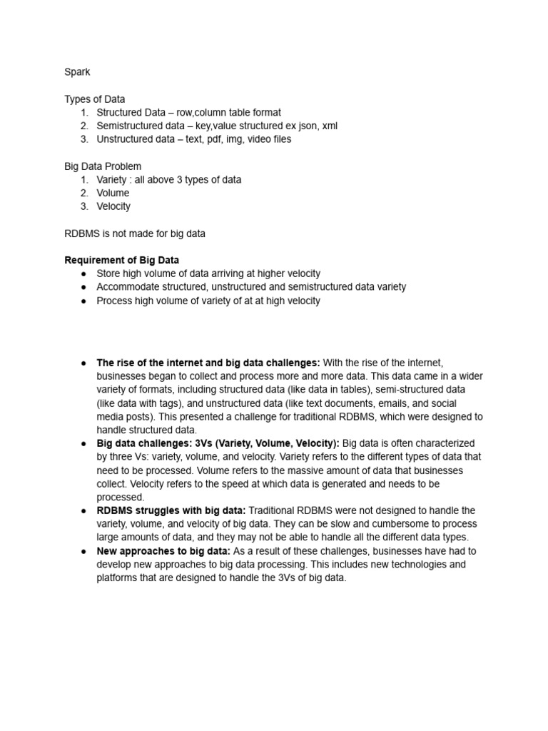 Spark | PDF