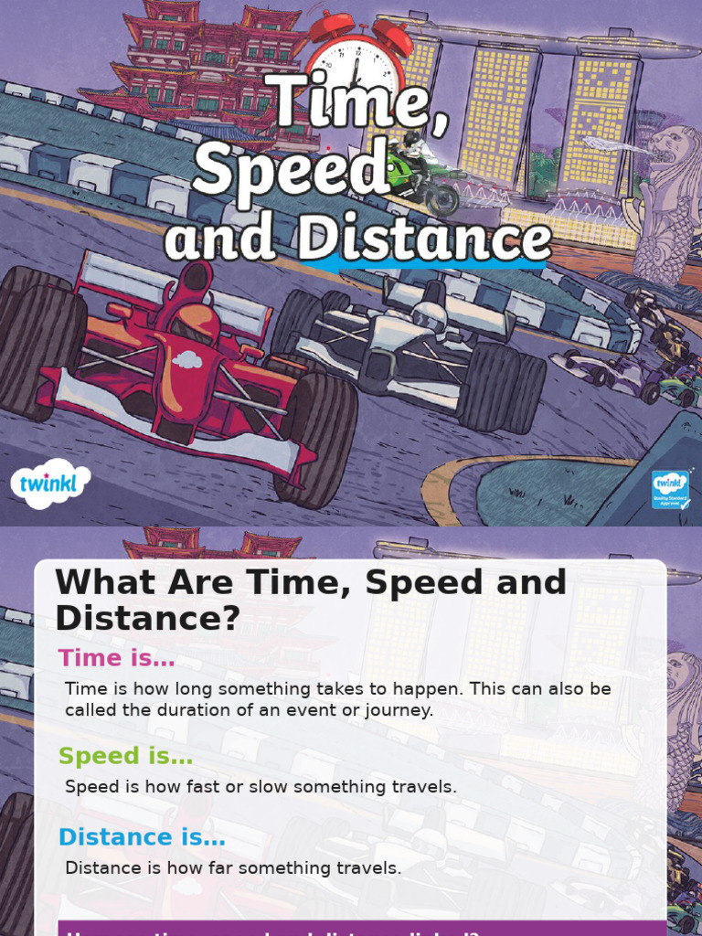 Cfe M 1641929203 Teaching Time Distance and Speed Using Kilometres ...