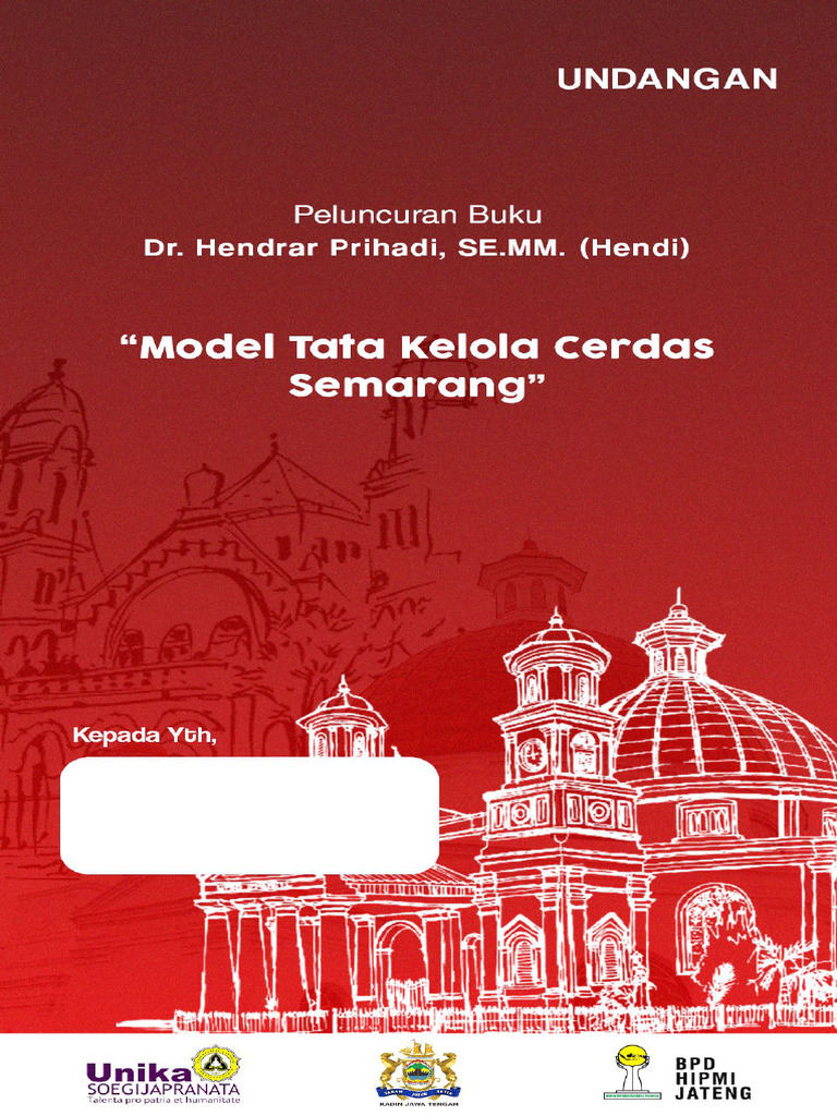 Undangan Bedah Buku Hendi | PDF