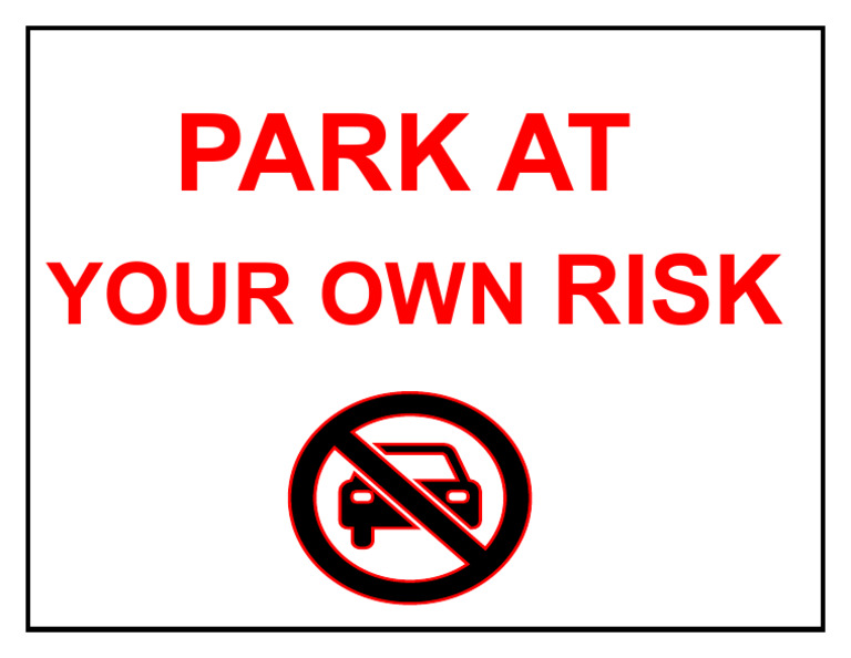Park at Your Own Risk | PDF