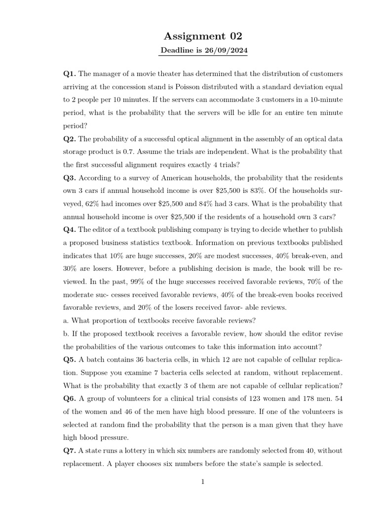 Assignment02 | PDF Assignment02 | PDF