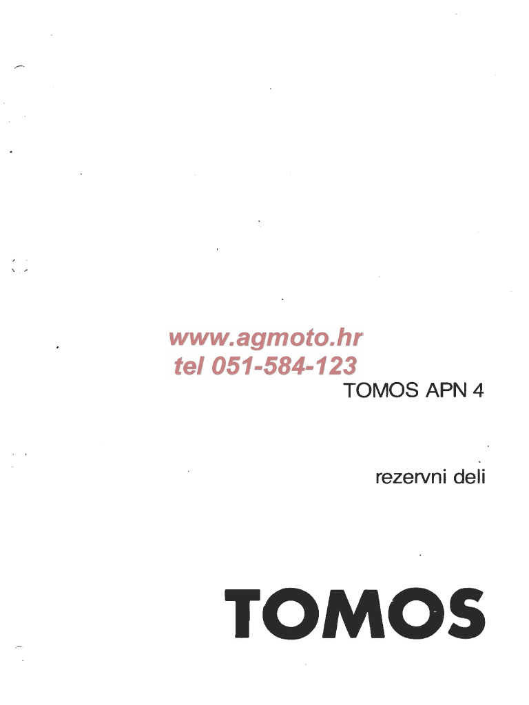 Tomos APN 4 | PDF