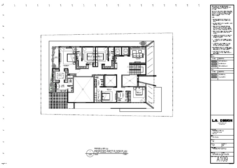 LMV_A109 Proposed First Floor Plan | PDF