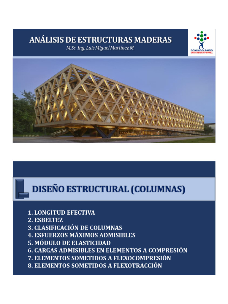 Diseño Estructural - Columnas | PDF