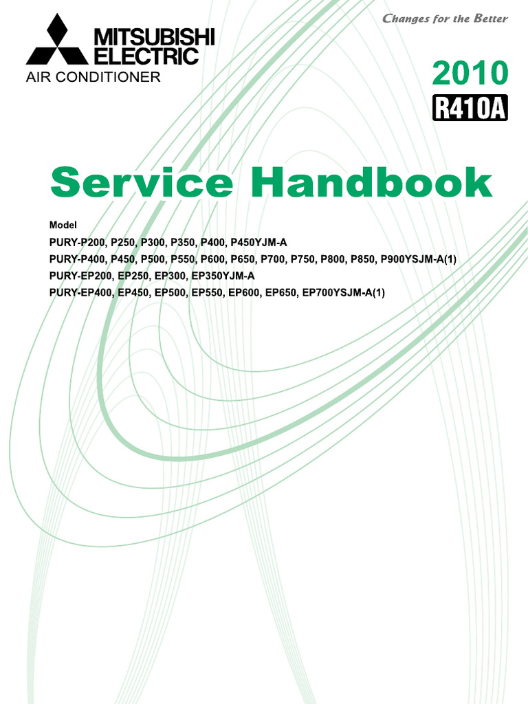 Mitsubishi Electric PURY-P YJM-A PURY-EP YJM-A Service Manual Eng | PDF