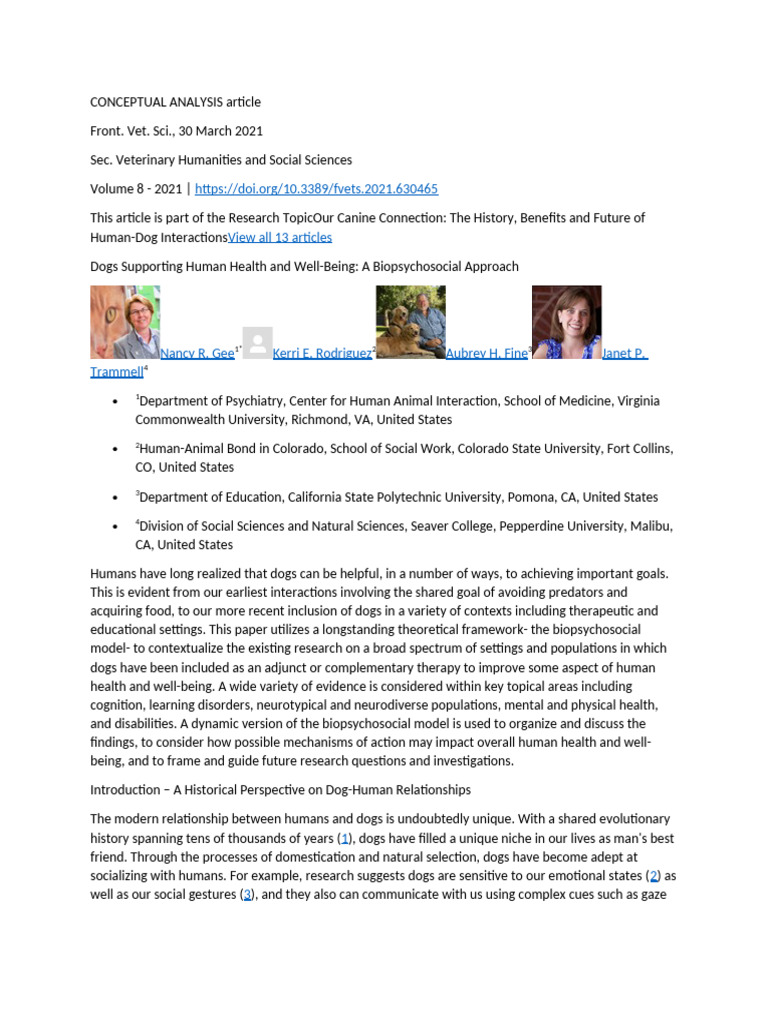 Dog 2 | PDF | Dogs | Social Science