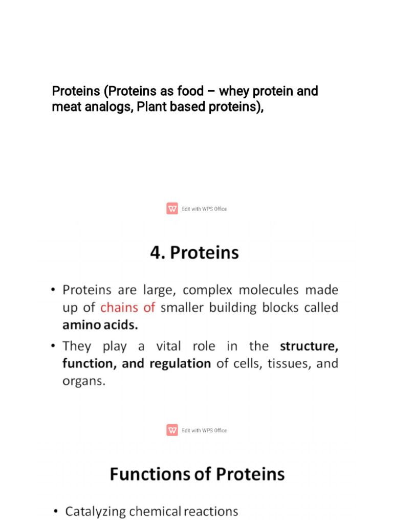Module2 (3) Protiens | PDF