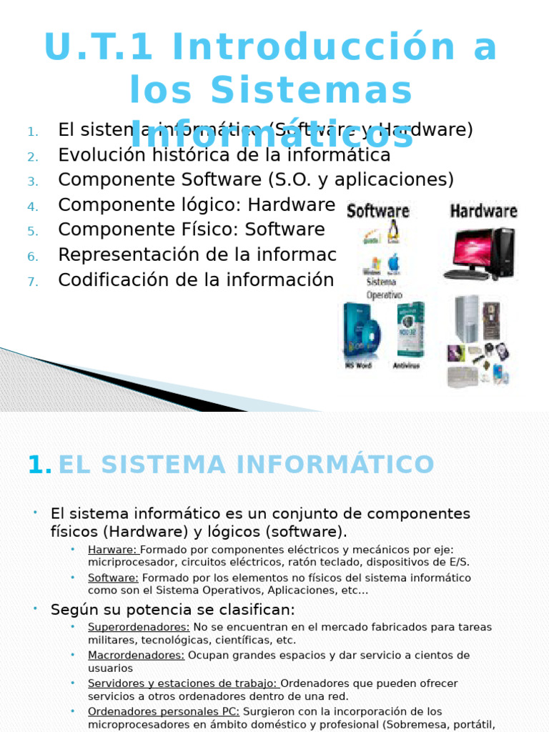 1._Introduccion_Sistemas_Informaticos | PDF