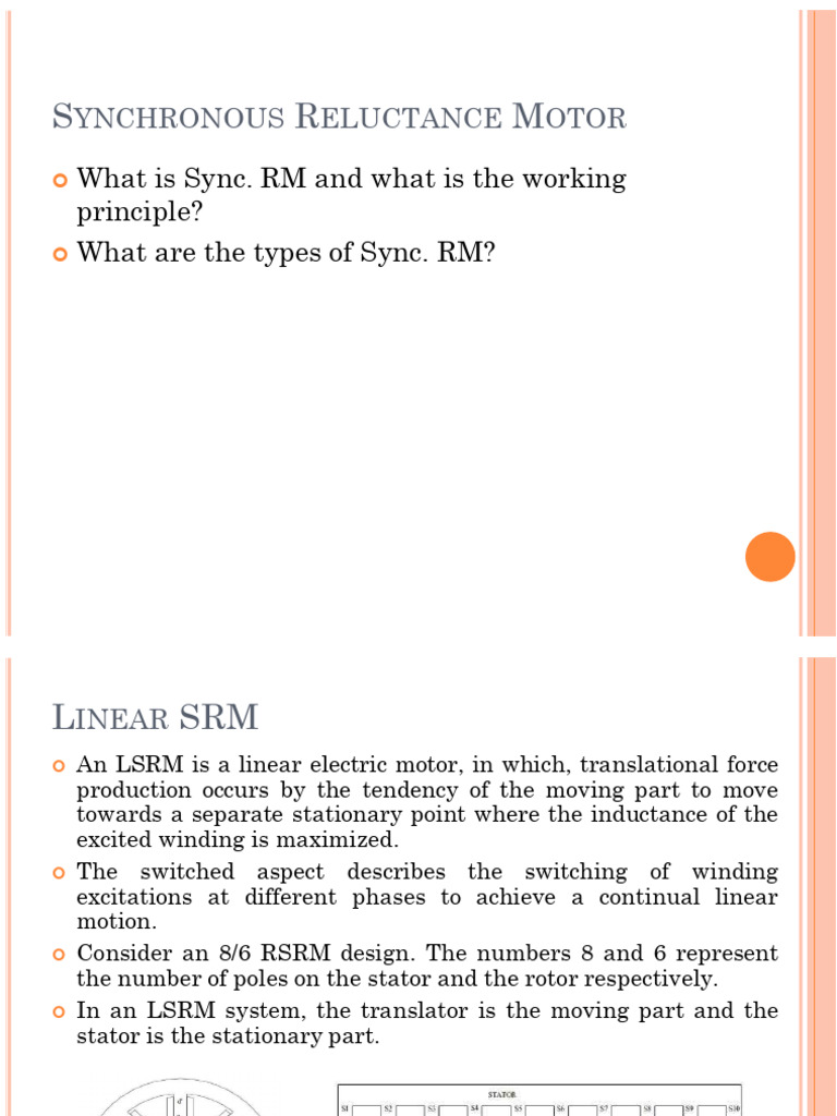 SEM - Mod 6_Linear Motors | PDF