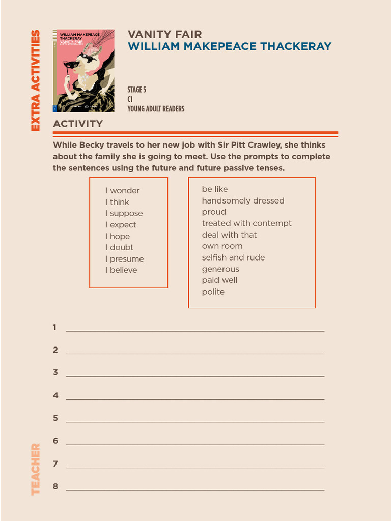 Vanity_Fair_Teacher | PDF