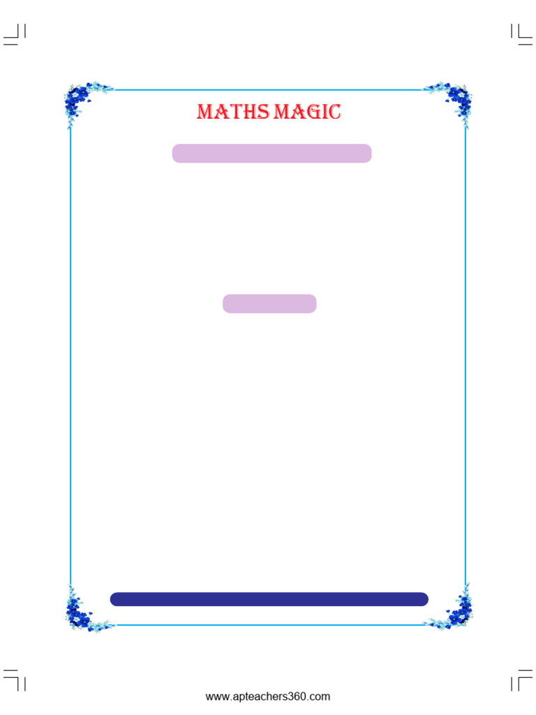3rd Class Maths - Watermark | PDF | Mathematical Proof | Reason