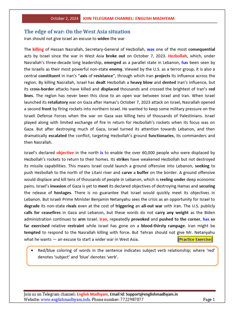 The Edge of War | PDF