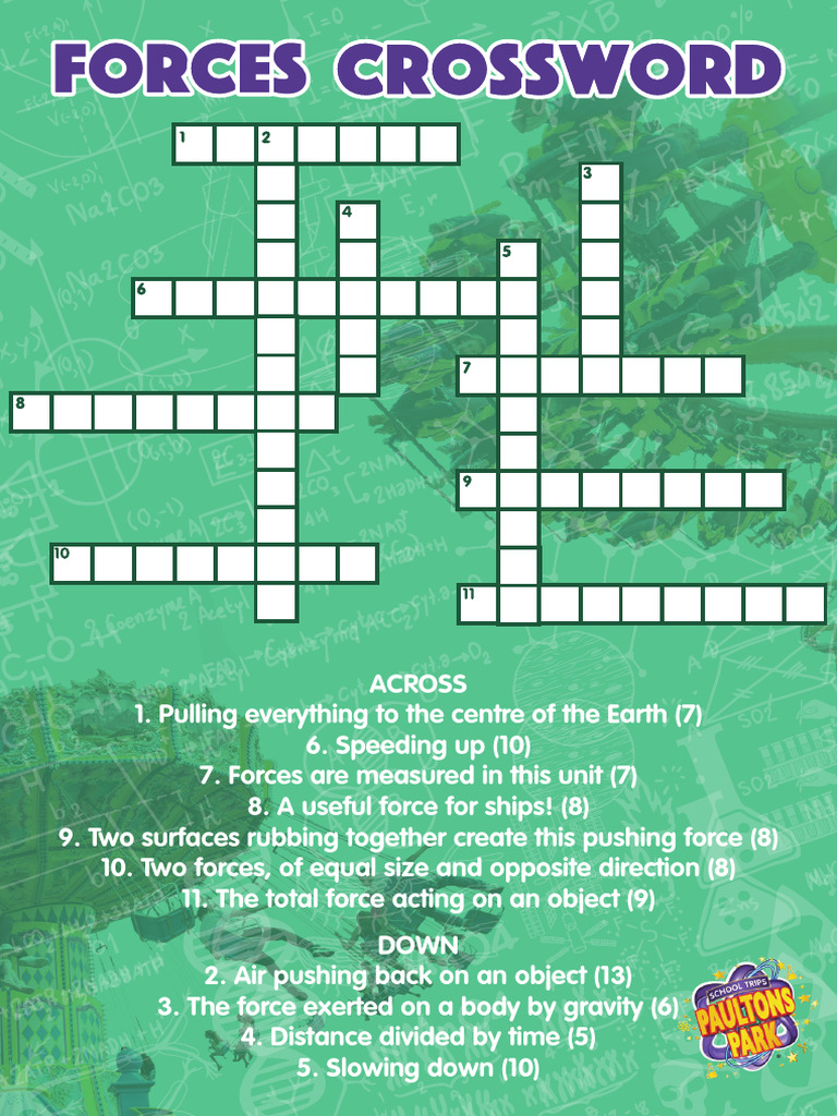 Forces Crossword Puzzle | PDF