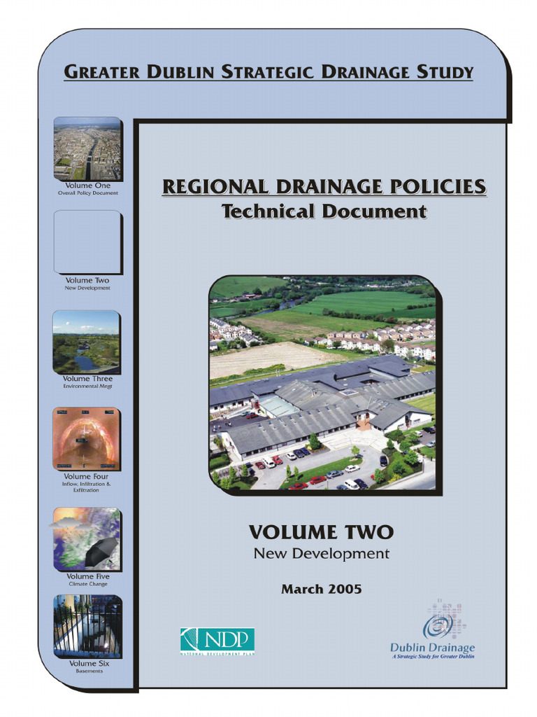 Dublin Drainage Policies for New Development | PDF | Sanitary Sewer ...