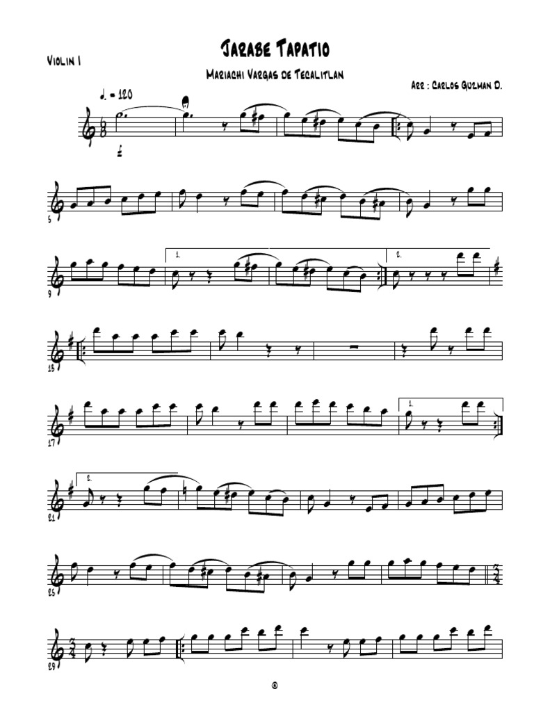 jarabe-tapatio-violines-pdf
