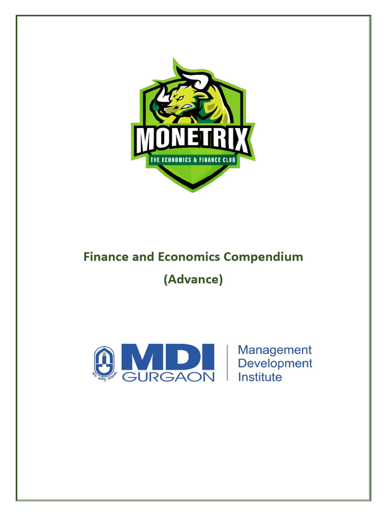Monetrix Compendium Advance 2024 | PDF