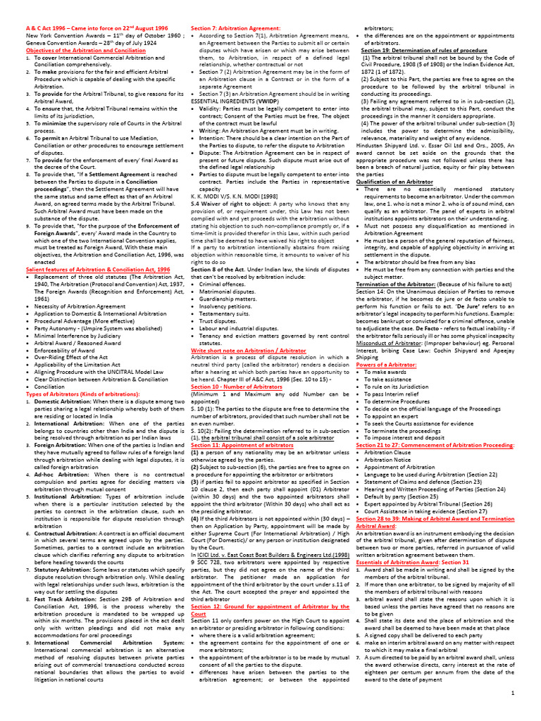 Adr LMR | PDF | Arbitration | Arbitral Tribunal