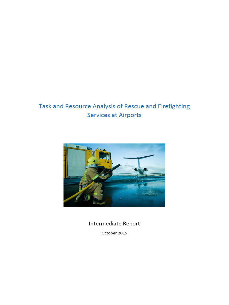 Task and Resource Analysis of Rescue and Firefighting Services | PDF