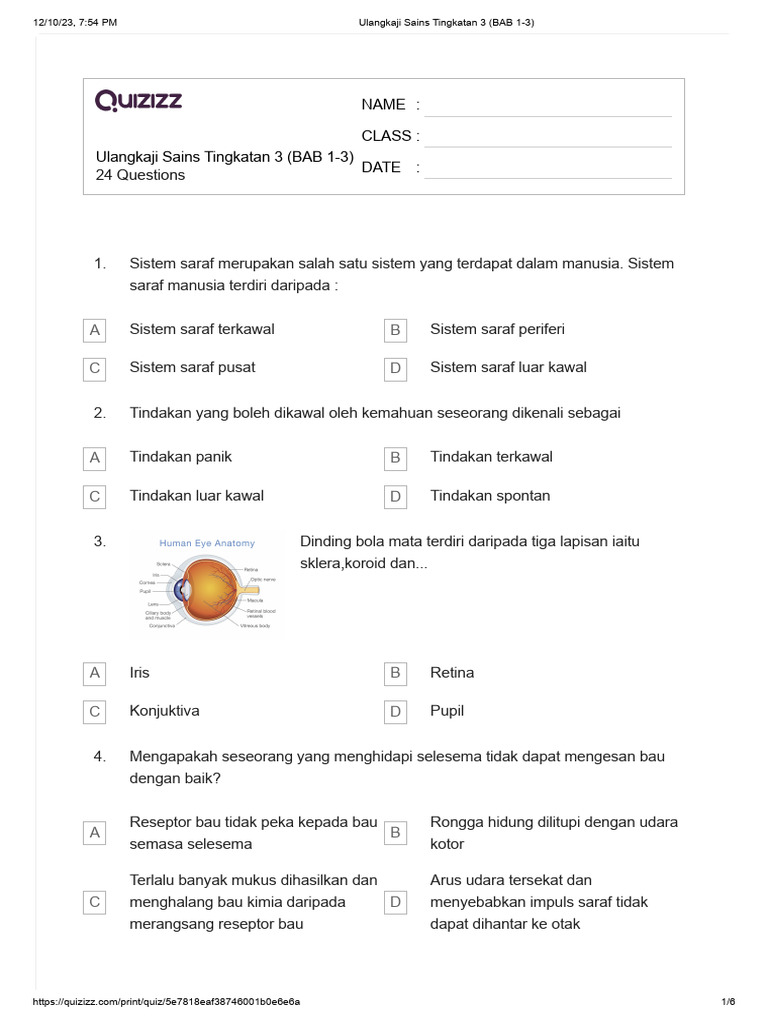 Ulangkaji Sains Tingkatan 3 Bab 1 3 Pdf