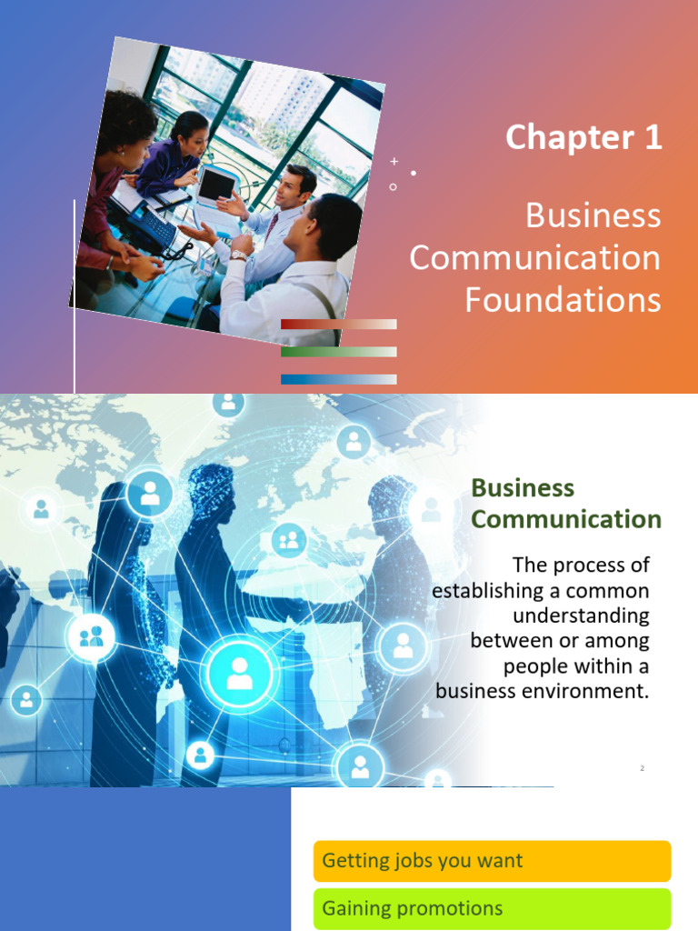 Chapter 1 - Biz Communication Foundations | PDF