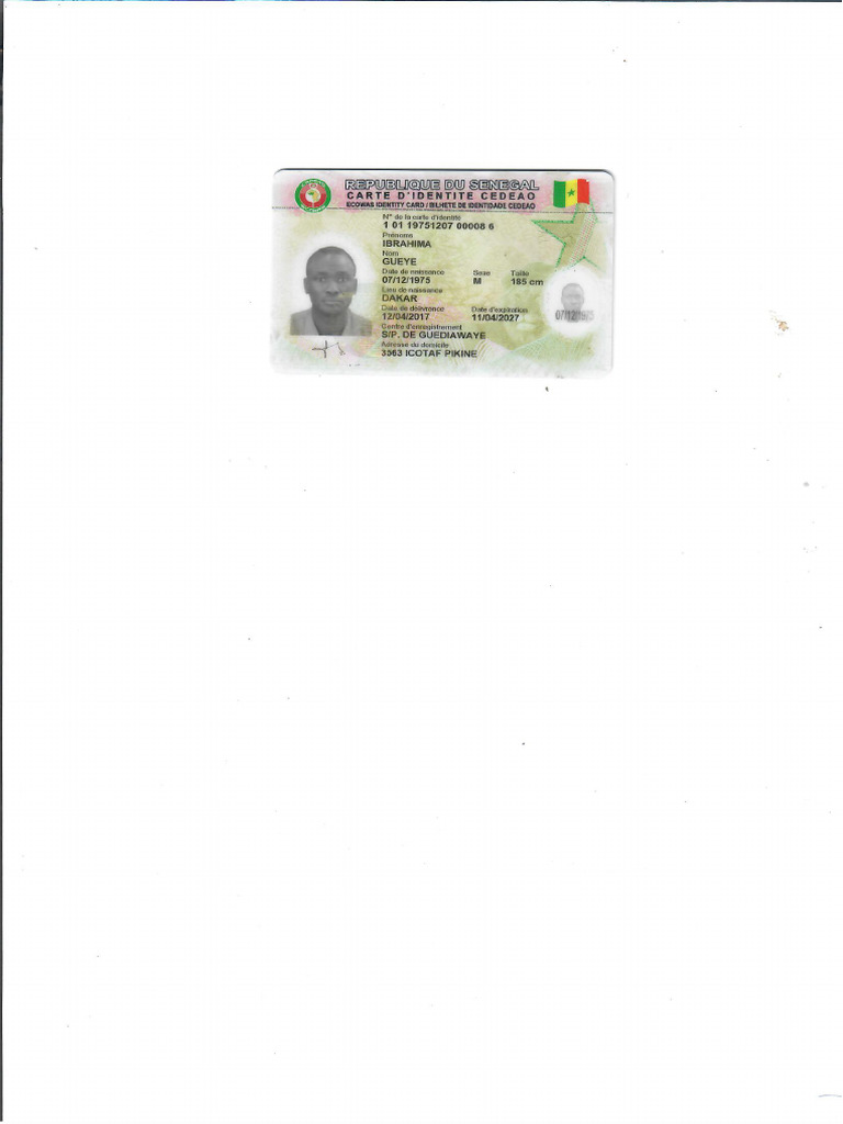 Cni Ibrahima Gueye | PDF
