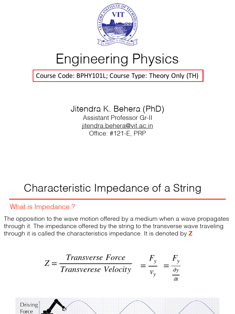 L4 - Reflection and Transmission of Waves On A String at A Boundary ...
