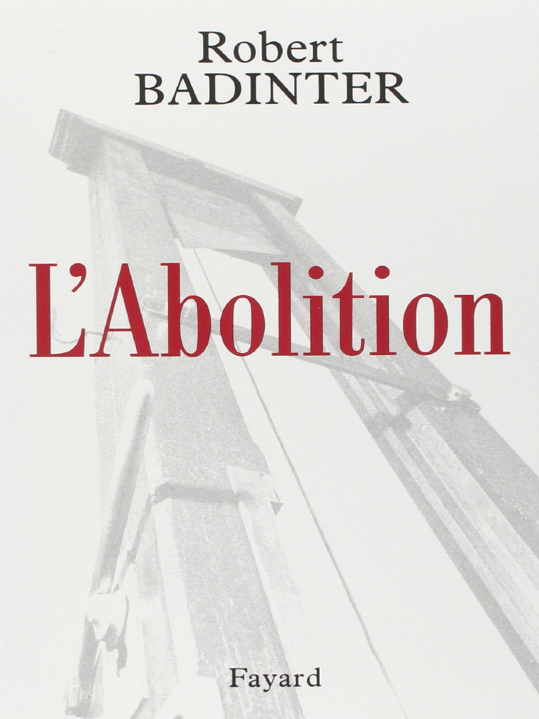L'Abolition - Robert Badinter | PDF