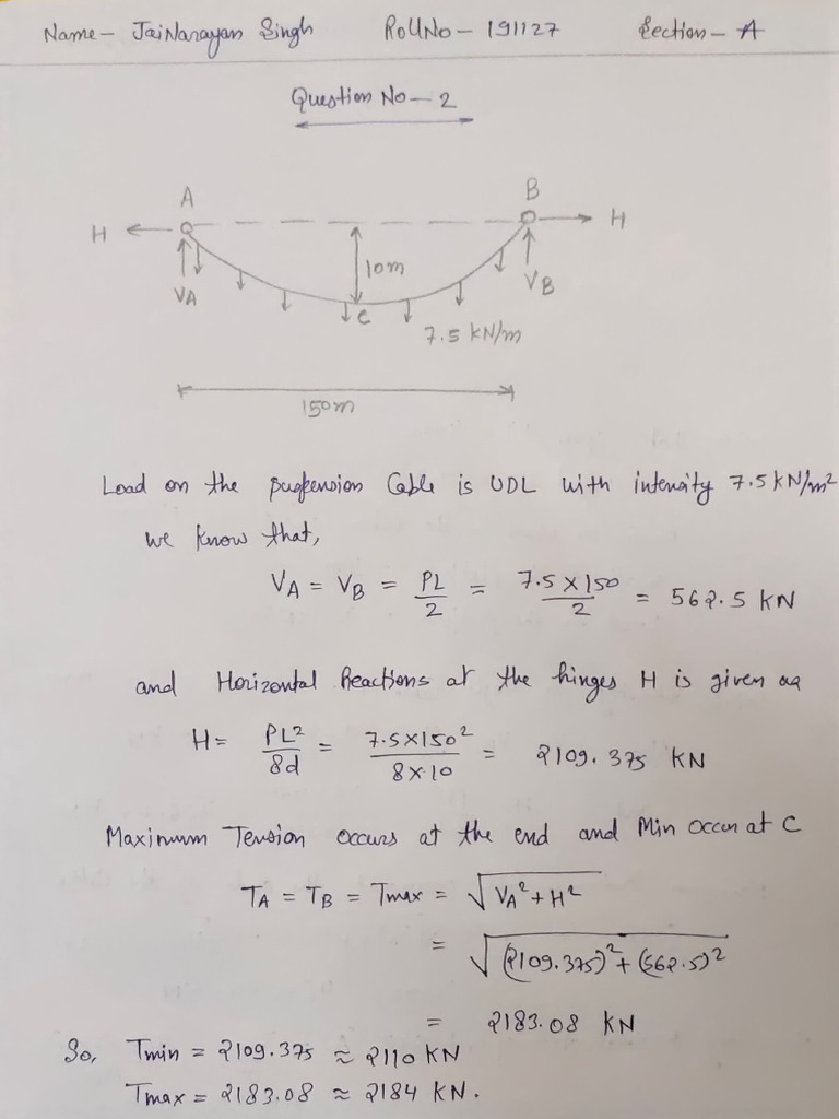 Theory of Structures 2 | PDF