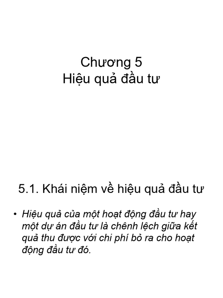 KTDT Chuong 5 | PDF