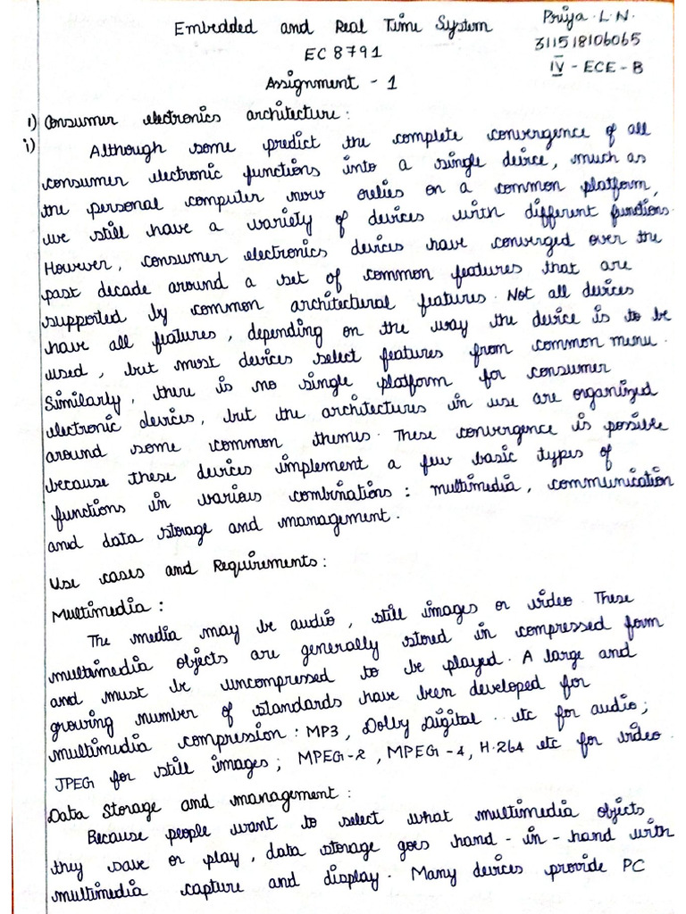 Erts Assignment | PDF