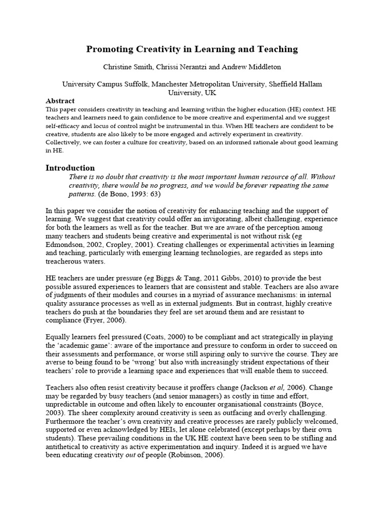 9.Creative methods | PDF