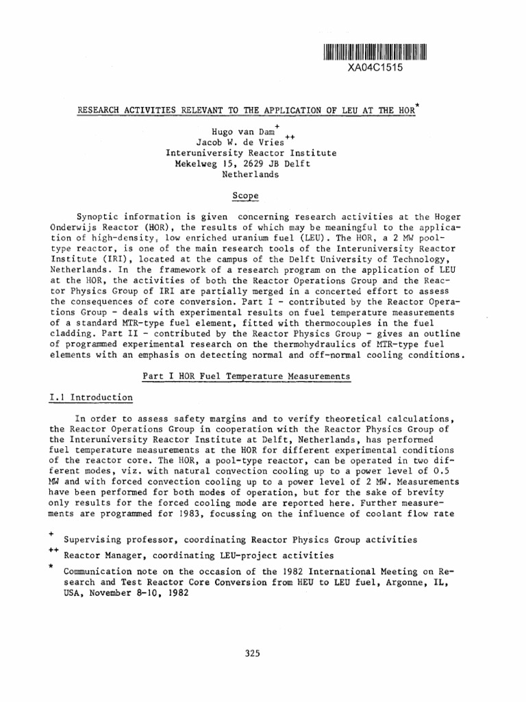 Research Activities Relevant To The Appl | PDF