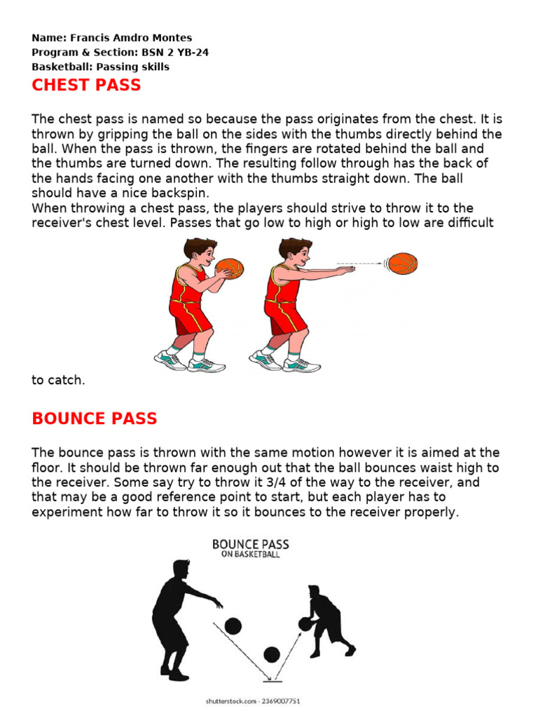 Basketball | PDF