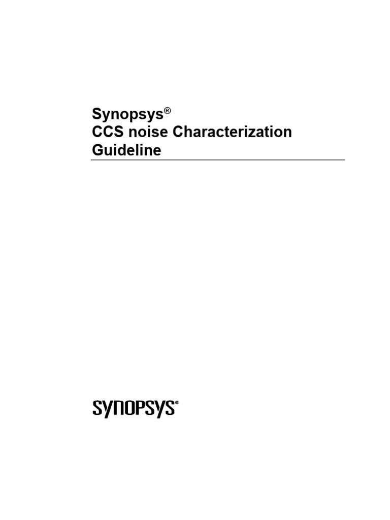 CCSN Characterization Guideline v1.4 | PDF