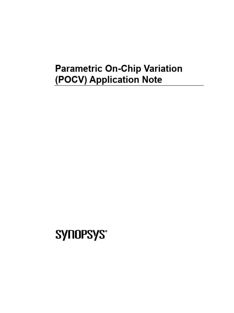 POCV AppNote Version 3 | PDF