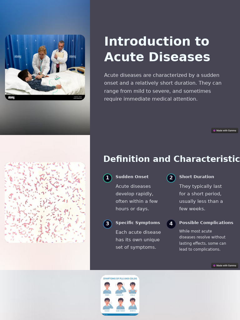 Introduction To Acute Diseases | PDF