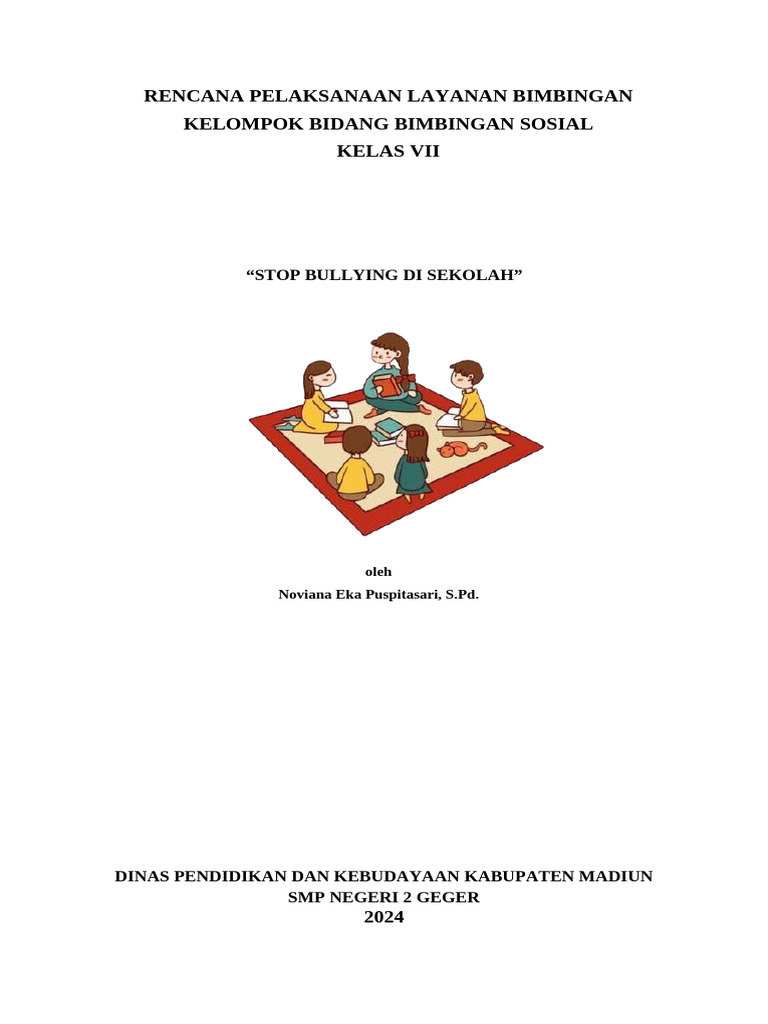 Modul Ajar Bimbingan Kelompok | PDF