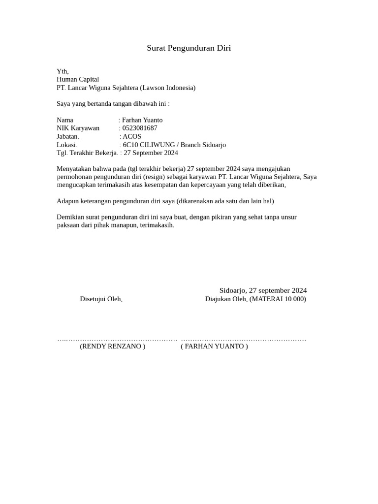 Format SPD Salinan | PDF