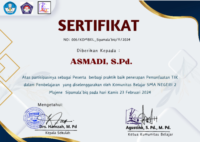 ASMADI, S.Pd.-4 | PDF