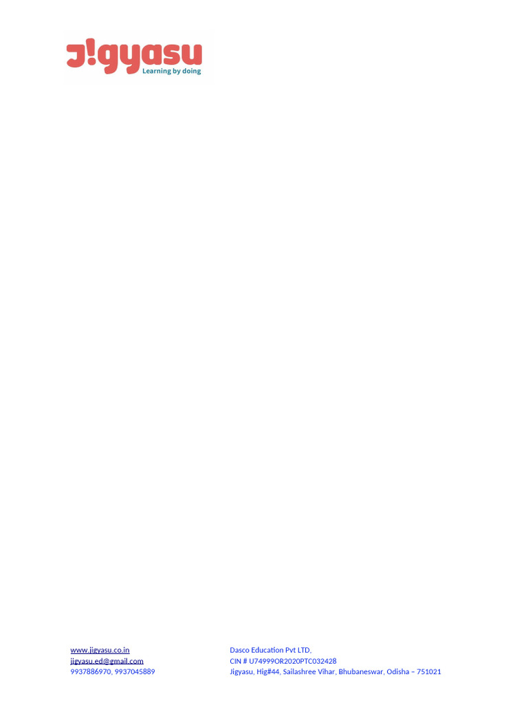 Jigyasu Letterhead | PDF