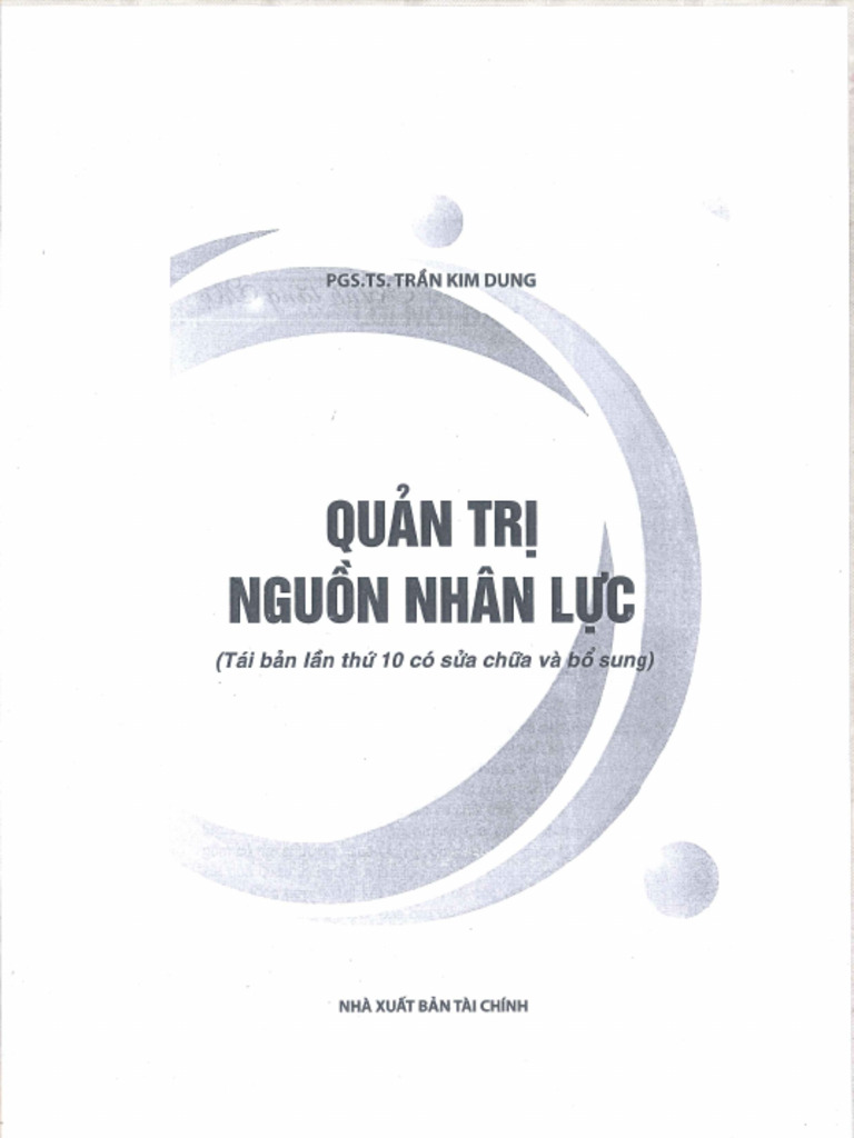 Giao Trinh Quan Tri Nguon Nhan Luc | PDF