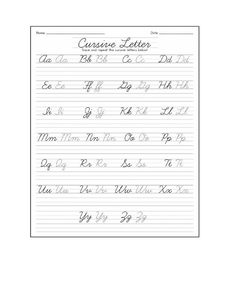 Cursive MARCO | PDF