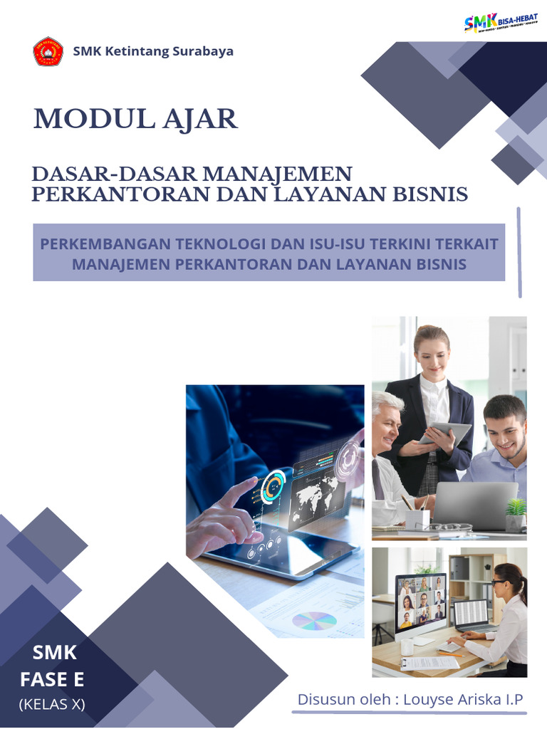 Modul Ajar - Dasar-Dasar Manajemen Perkantoran Dan Layanan Bisnis - Elemen 2 | PDF