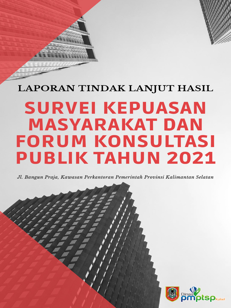 Laporan Tindak Lanjut Hasil SKM Tahun 2021 | PDF