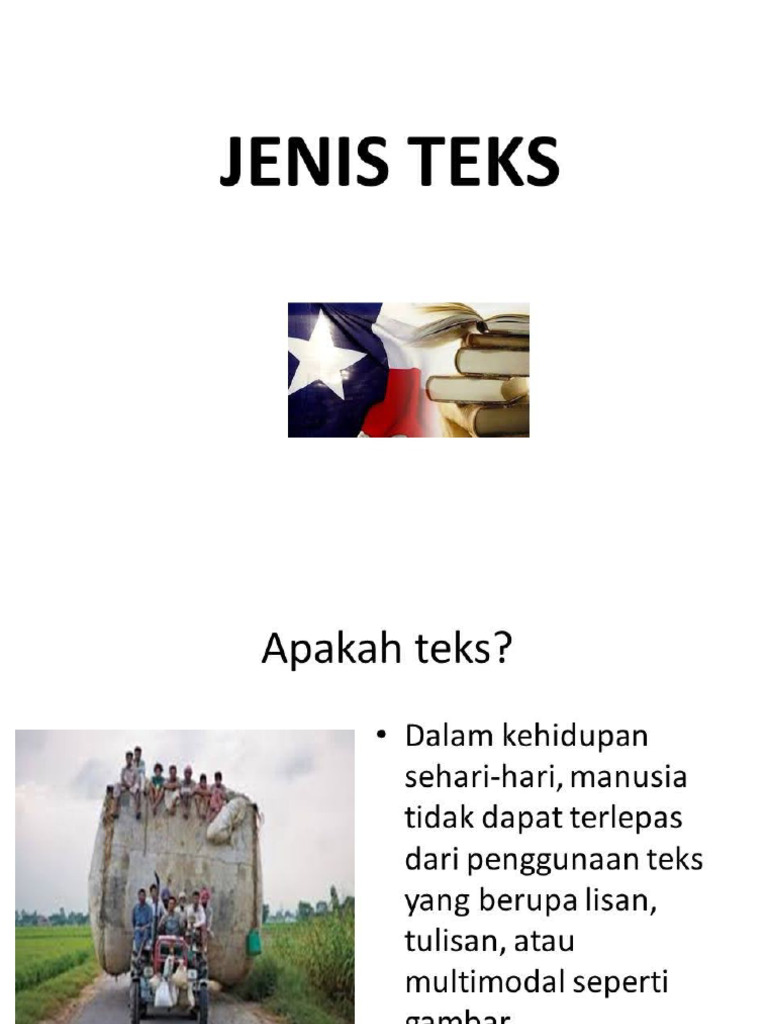 Jenis Teks | PDF