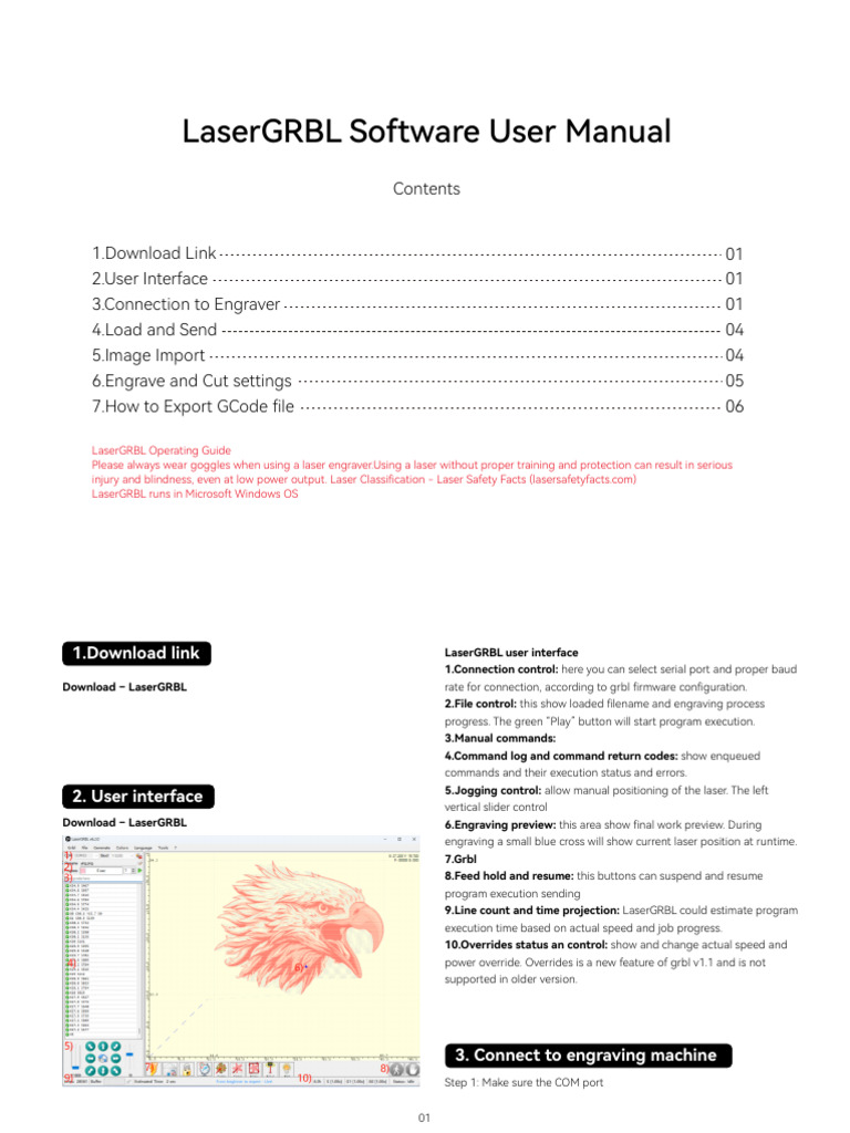LaserGRBL Software User Manual | PDF | Component Object Model | Computers
