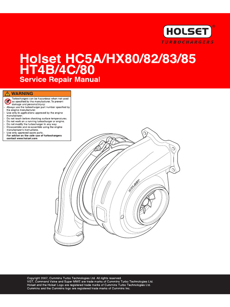 Holset HT 4B - 60 | PDF