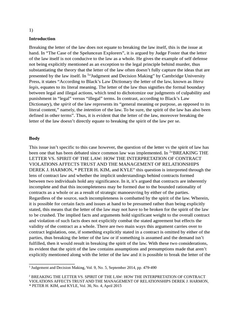 Legal Methods Mid-Semester Assignment | PDF