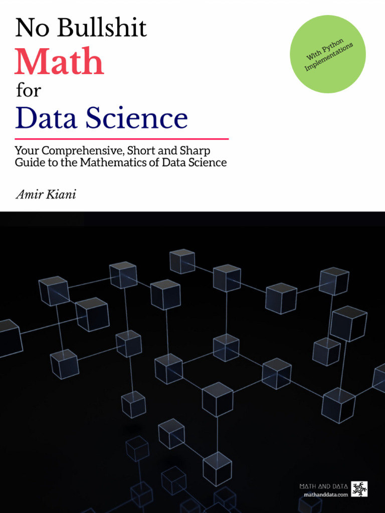 No Bullshit Math For Data Science | PDF
